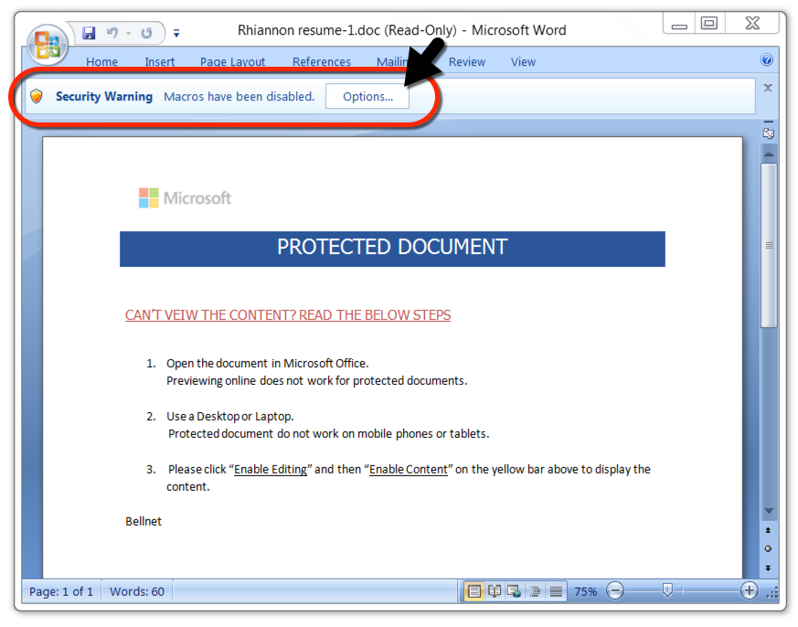 Malware Traffic Analysis 2019 05 01 Malspam With Password protected Word Doc Pushes IcedID